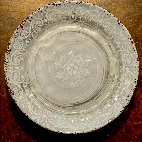 Cynthia Rowley | Kitchen | X Cynthia Rowley Gray Melamine Dinner Plate ...